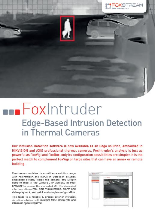 Product Sheets - Foxstream